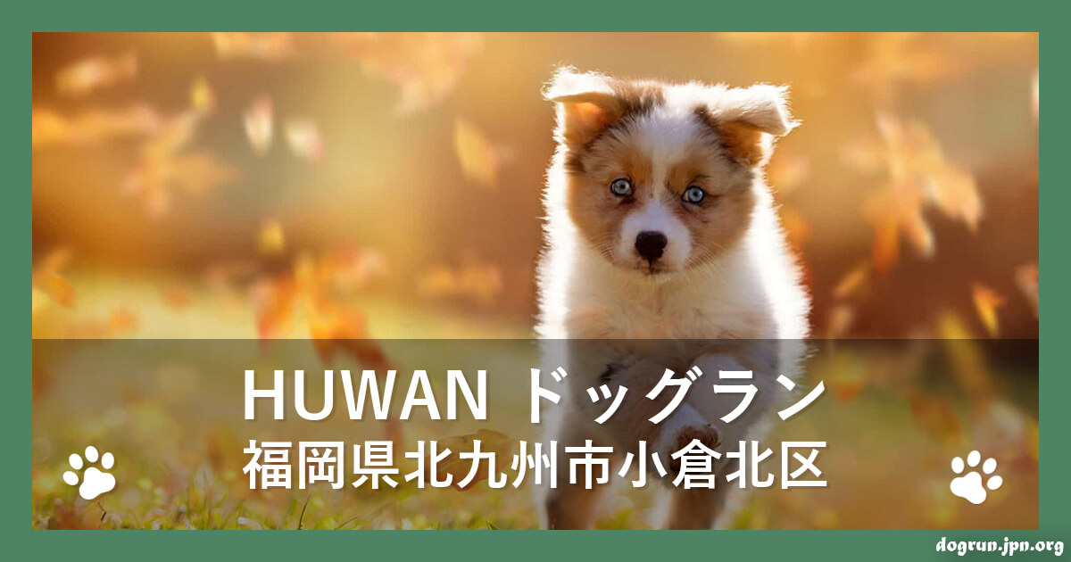 HUWAN ドッグラン（福岡県北九州市小倉北区） | 近くのドッグラン